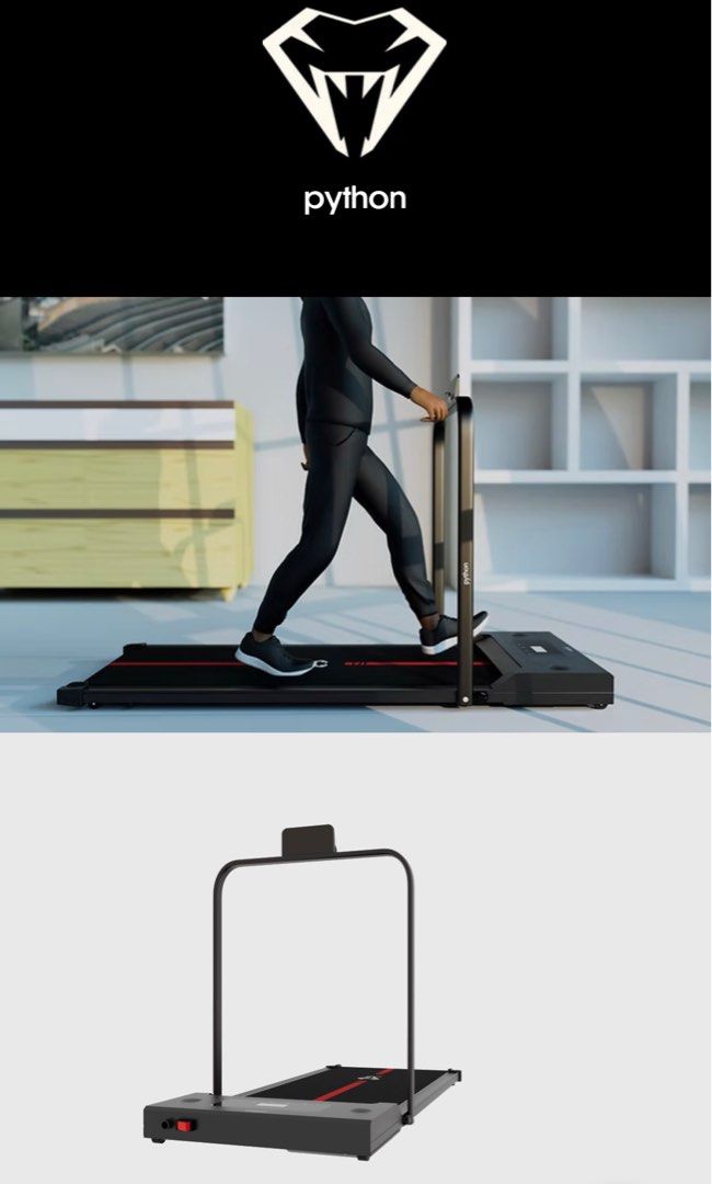 Python Walk Pad - Lightest and Thinnest, Sports Equipment, Exercise ...