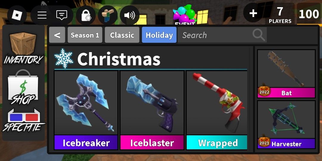 Roblox MM2 Ice Breaker Set, Video Gaming, Video Games, Others on Carousell