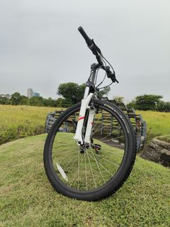 Small SIZE Rockrider ST100 Mountain bike with Btwin Child seat Attachment, Sports Equipment ...