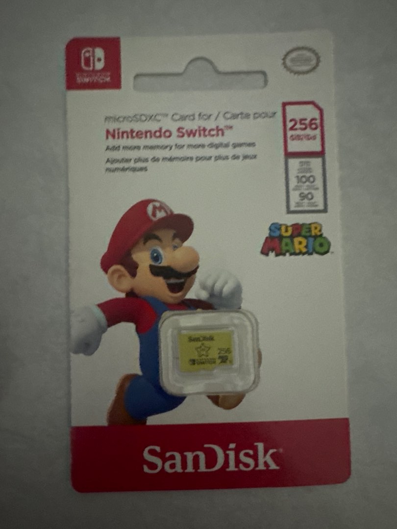 SanDisk 256GB Nintendo Switch MicroSD Card, Mobile Phones & Gadgets ...