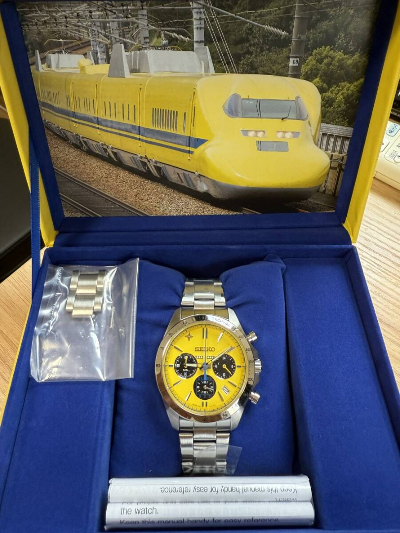 SEIKO 923 Doctor Yellow 20th Anniversary, Men's Fashion, Watches ...