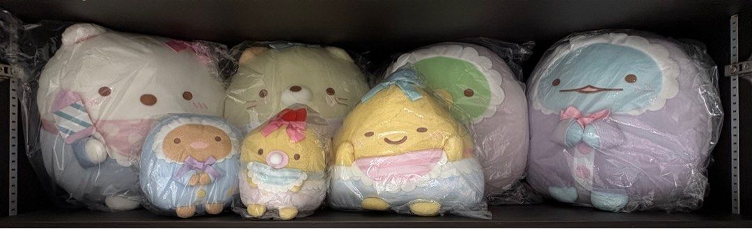 Set! Sumikko Gurashi Plushies - sumikkogurashi Sanrio sanx ichiban kuji ...