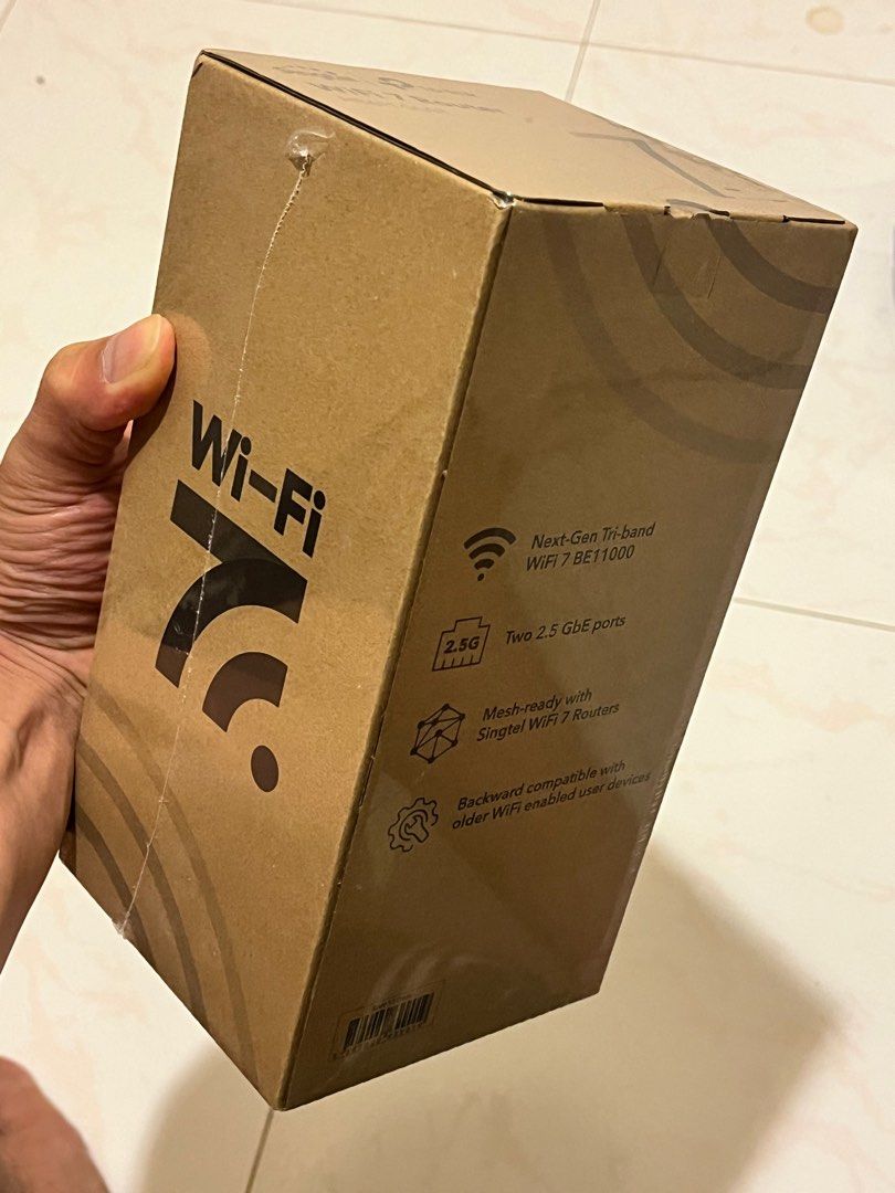 Singtel TP-Link WiFi 7 Router HB611-SGST, Computers & Tech, Parts ...