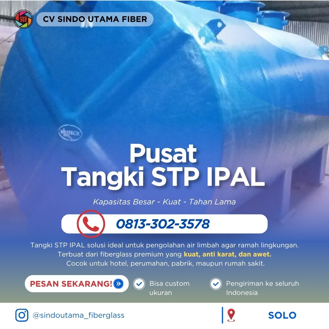 Sistem STP IPAL dari Material FRP Berkualitas untuk Kebutuhan Industri ...