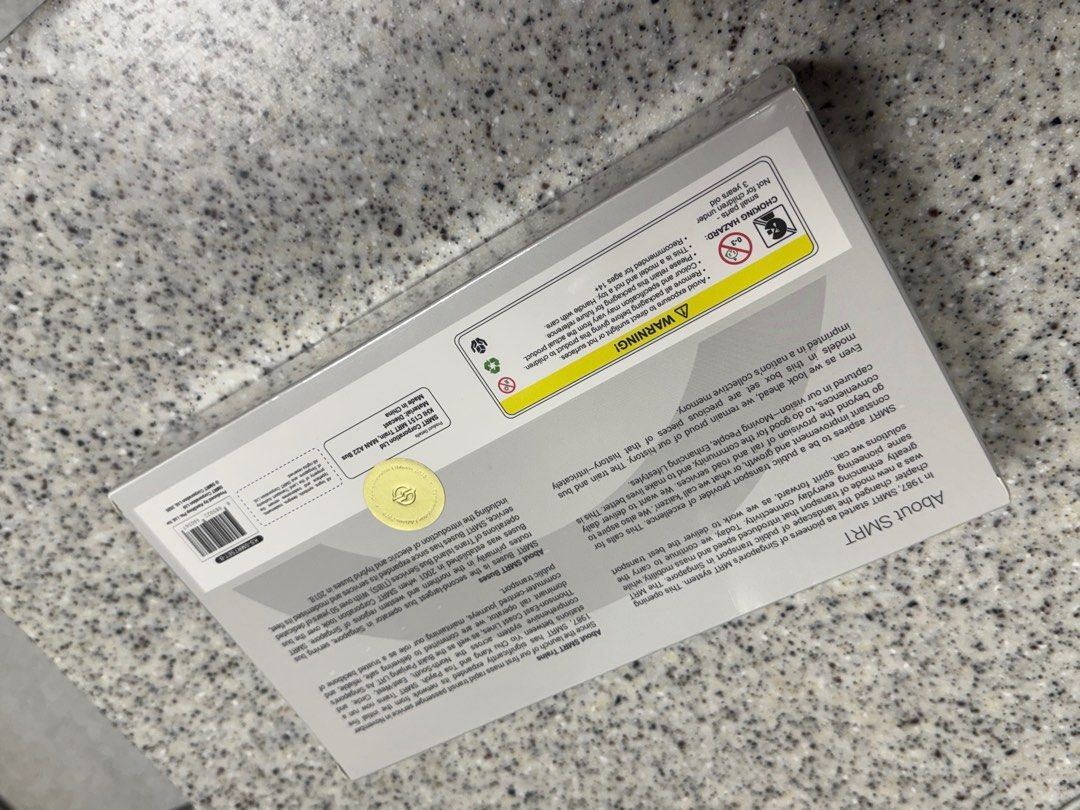 SMRT Commemorative Limited Edition Train & Bus Set, Hobbies & Toys ...