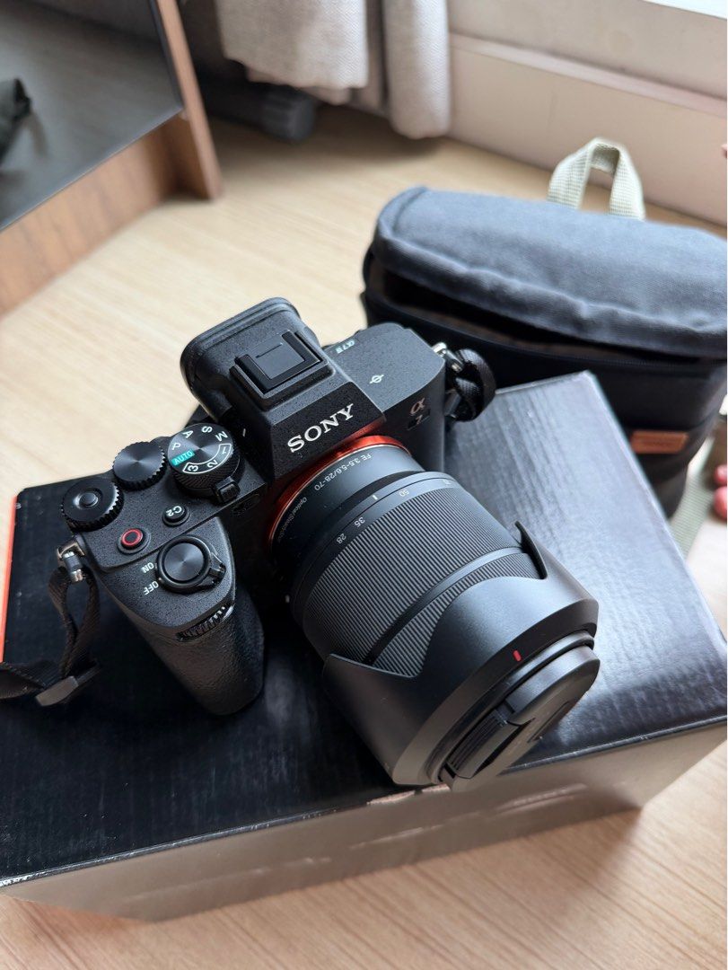 Sony Alpha 7 IV Full-Frame Hybrid Camera, Photography, Cameras on Carousell
