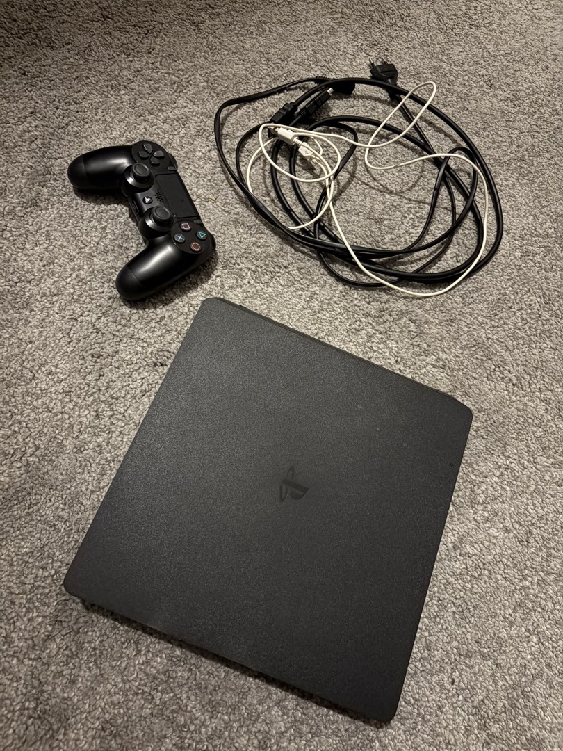 Sony PlayStation 4 Console with Controller, Video Gaming, Video Game ...