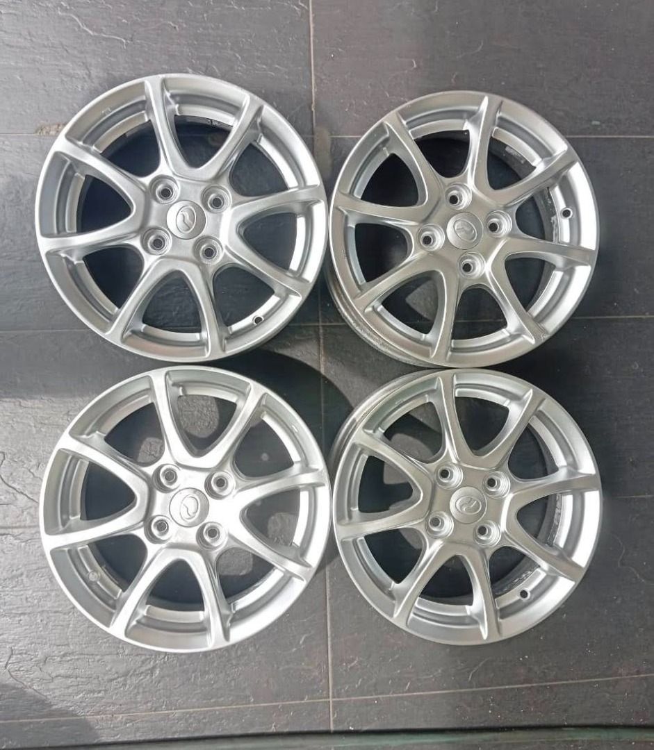 SPORT Rim PERODUA ORI 14" AXIA MYVI BEZZA SAGA VIVA SATRIA KELISA WIRA ...
