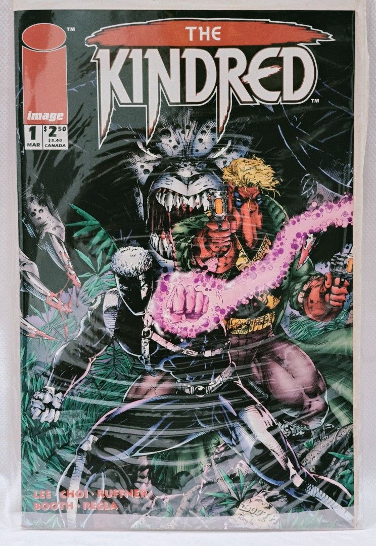 The Kindred #1, 2, 3, 4 (4 Books - Complete Series) Jim Lee, Brandon ...