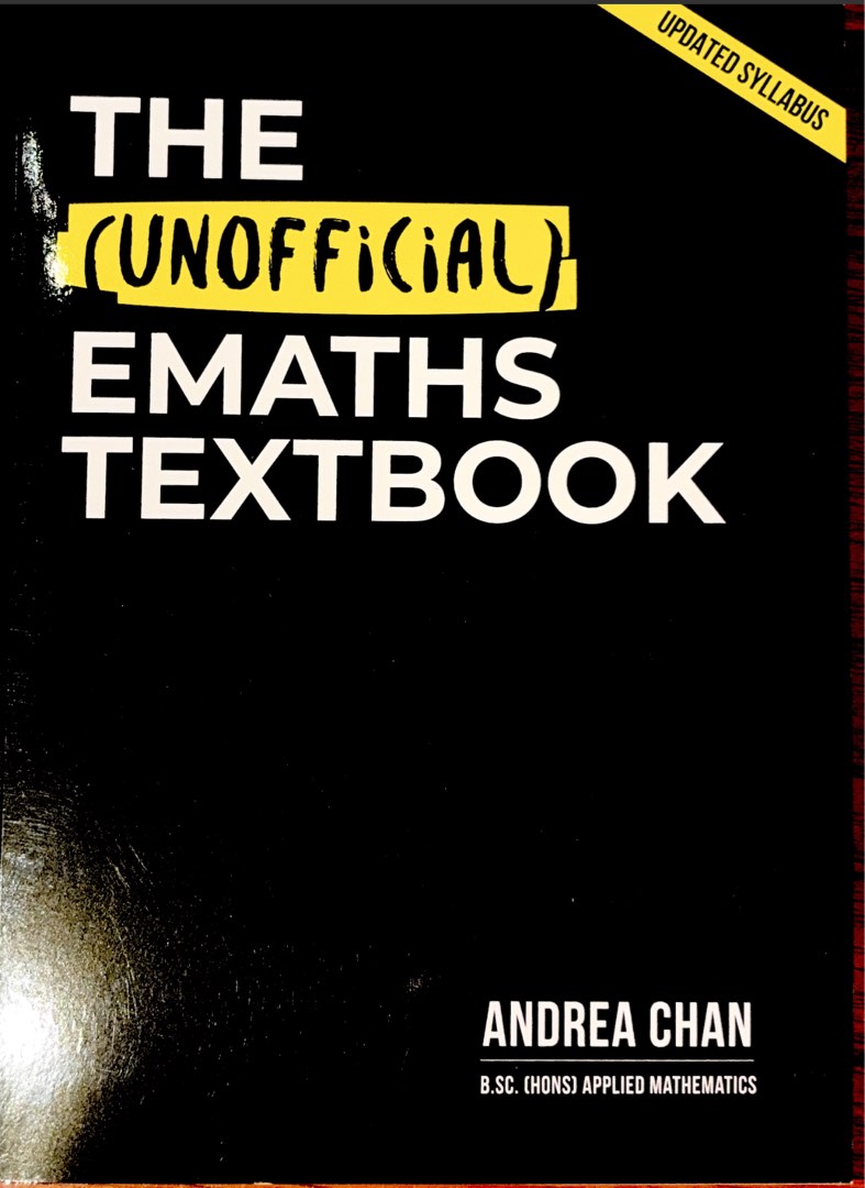 The (Unofficial) Emaths Textbook by Andrea Chan, Hobbies & Toys, Books ...