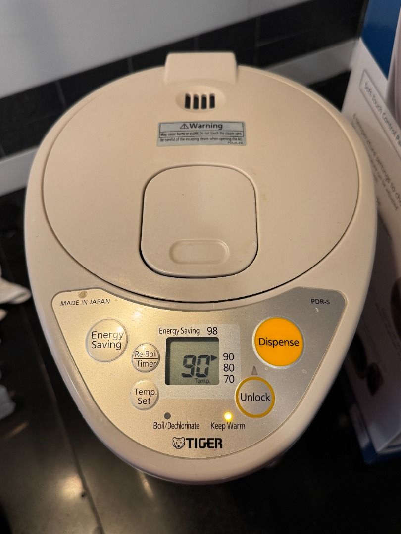 Tiger Electric 4L Water Heater PDR-S40S, 家庭電器, 熱水爐及淋浴設備 - Carousell