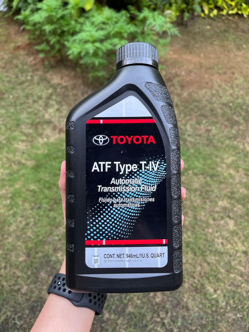 Toyota ATF Type-IV Automatic Transmission Fluid 946 mL, Car Parts ...