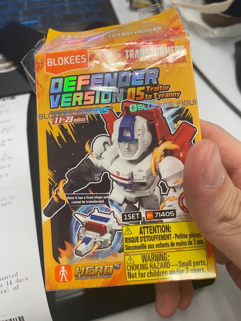 Blokee transformers Defender 05 Galvatron, cyclonus, jetfire, onslaught ...