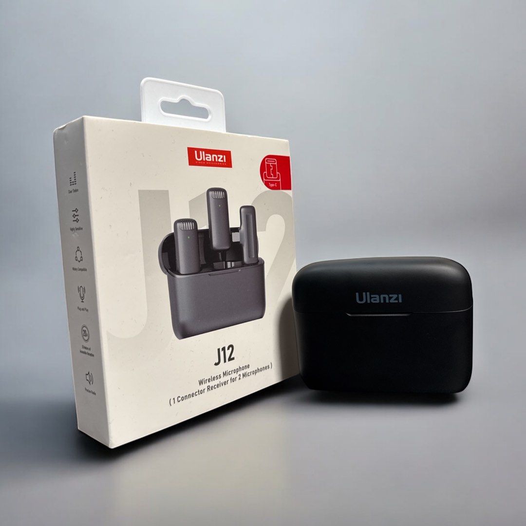 Ulanzi J12 Wireless Microphone, Audio, Microphones on Carousell