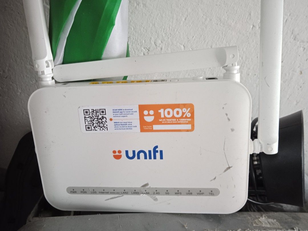 Unifi Combo Box AX3000 Router Fiberhome, Computers & Tech, Parts ...