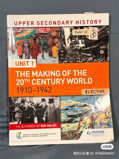 Unit 1 Upper Secondary History Textbook - The Making of the 20th ...