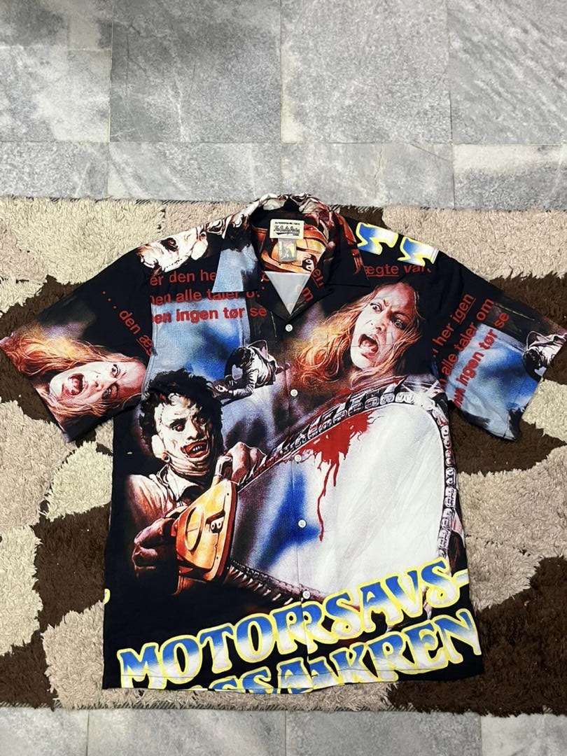 Wacko Maria x The Texas Chainsaw Massacre, Men's Fashion, Tops & Sets ...