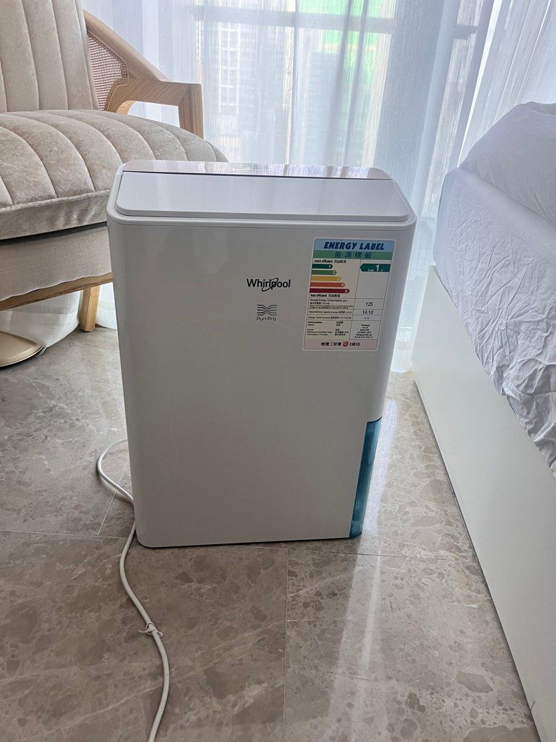 Whirlpool Puri-Pro Dehumidpurifier DS241HB, 家庭電器, 空氣清新機及抽濕機 - Carousell