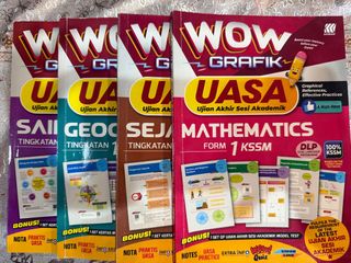 KSSM Form 1 UASA Practice Topical Books, Hobbies & Toys, Books ...