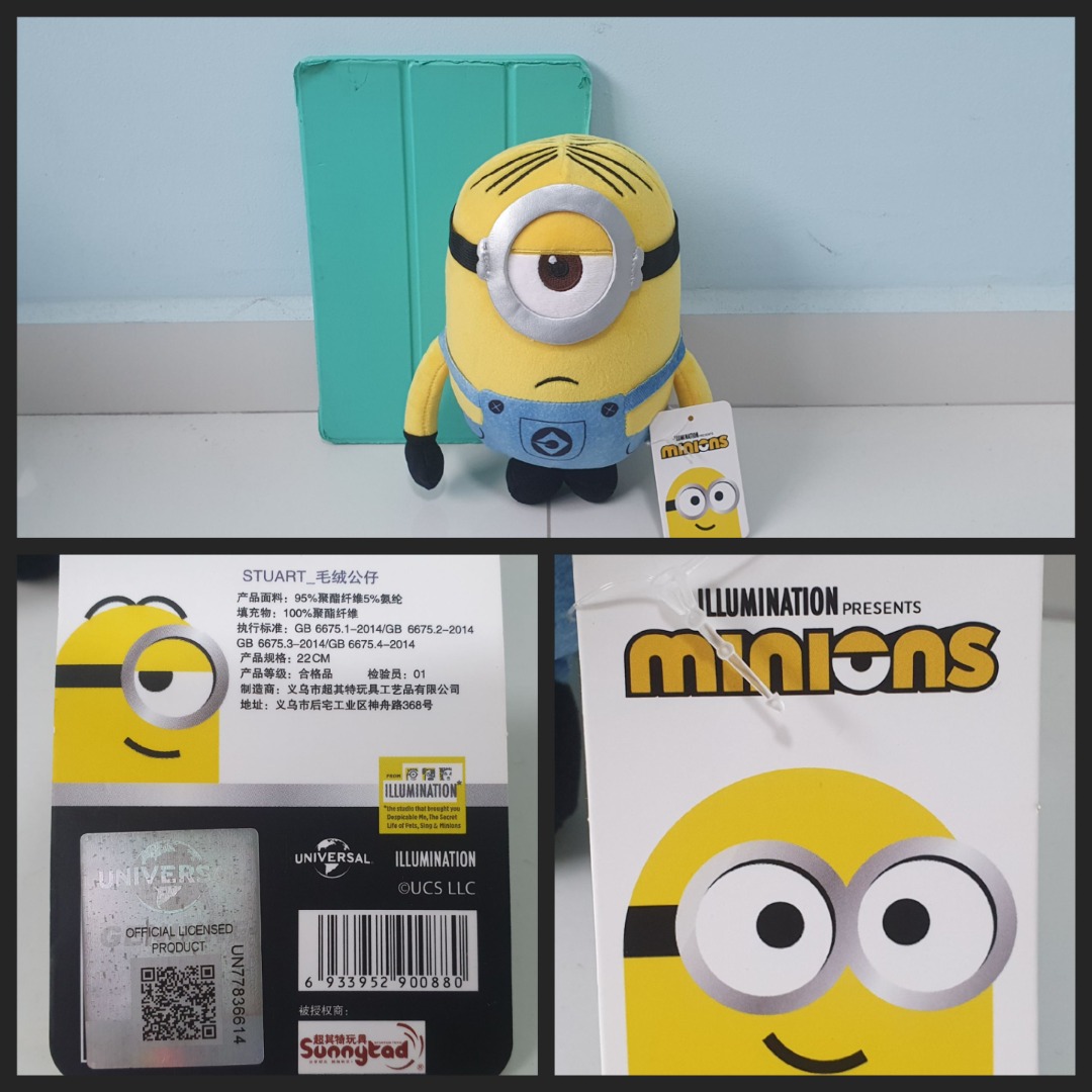 [11Nov2025] Brand New Minion Stuart Plush Soft Toy, Hobbies & Toys ...