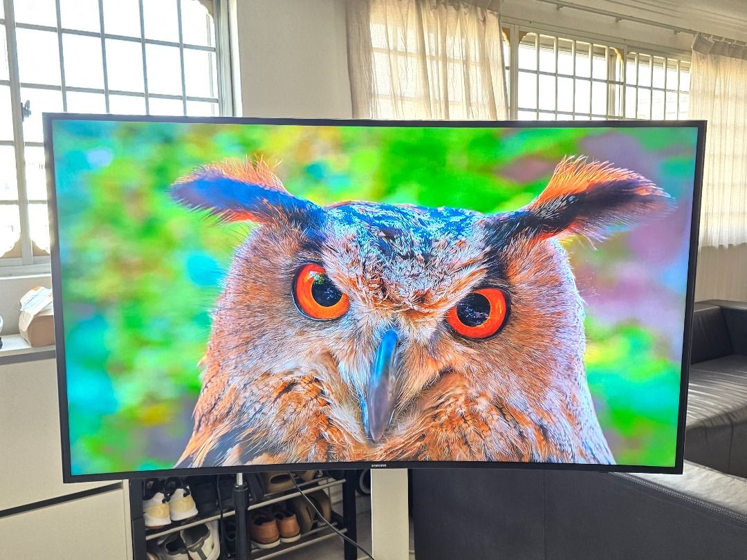 55" UHD 4K CURVED Smart TV KU6500 Series 6, TV & Home Appliances, TV ...