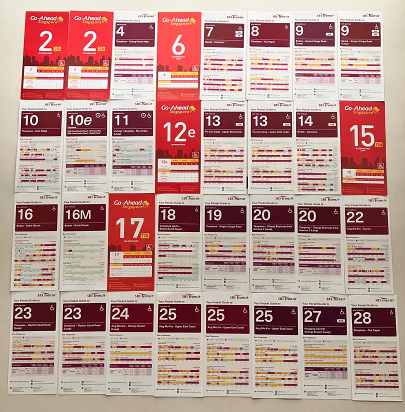 ⚠️ ⚠️ ⚠️ [NEWLY RELEASED] Stack 13: Assorted SBS Transit/SMRT/TTS/GAS ...