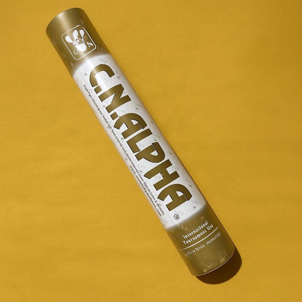 🏸 【Capy Sports 灣仔實體店現貨】CN ALPHA - GOLD (金標) 羽毛球 - 高性價比鵝毛比賽用球, 運動產品, 運動與 ...
