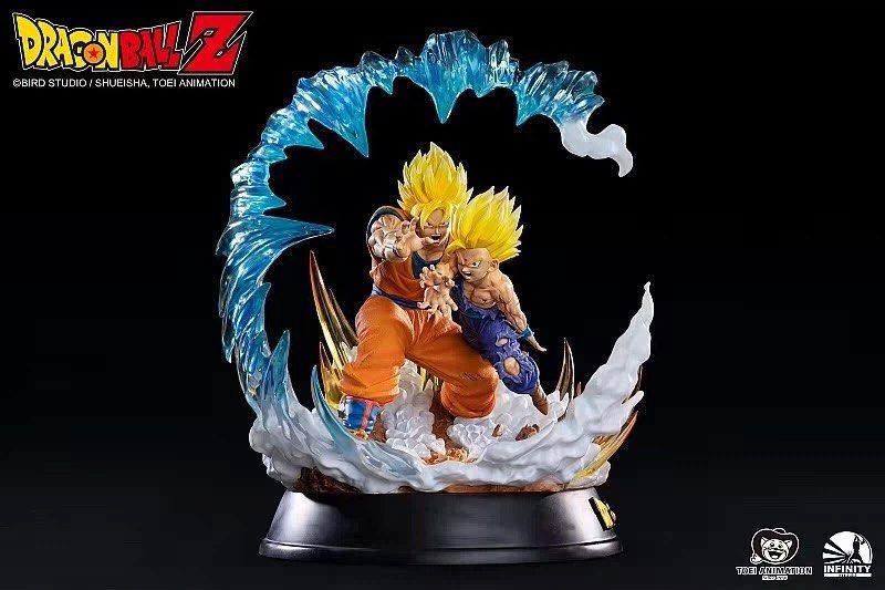 开天工作室 INFINITY STUDIO DRAGON BALL Z SON GOKU SON GOHAN VS PERFECT CELL ...