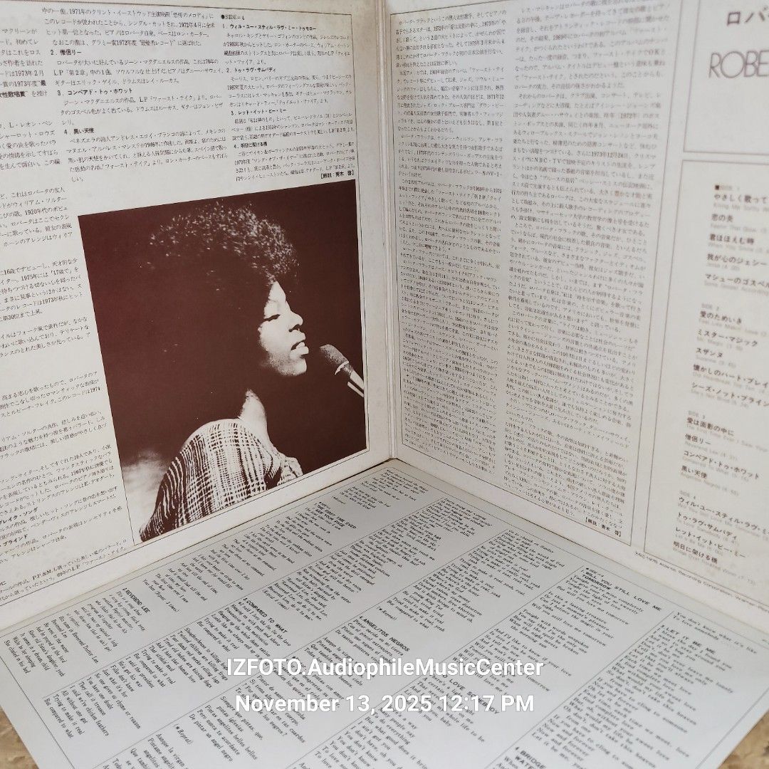 ( LP 109 ) 2 LP 1975 Japan - Roberta Flack - Roberta Flack 2 LP ...