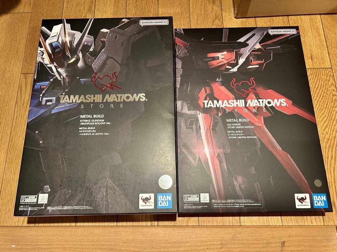 全新 METAL BUILD STRIKE GUNDAM -HELIOPOLIS ROLL OUT Ver. 連AILE STRIKER ...