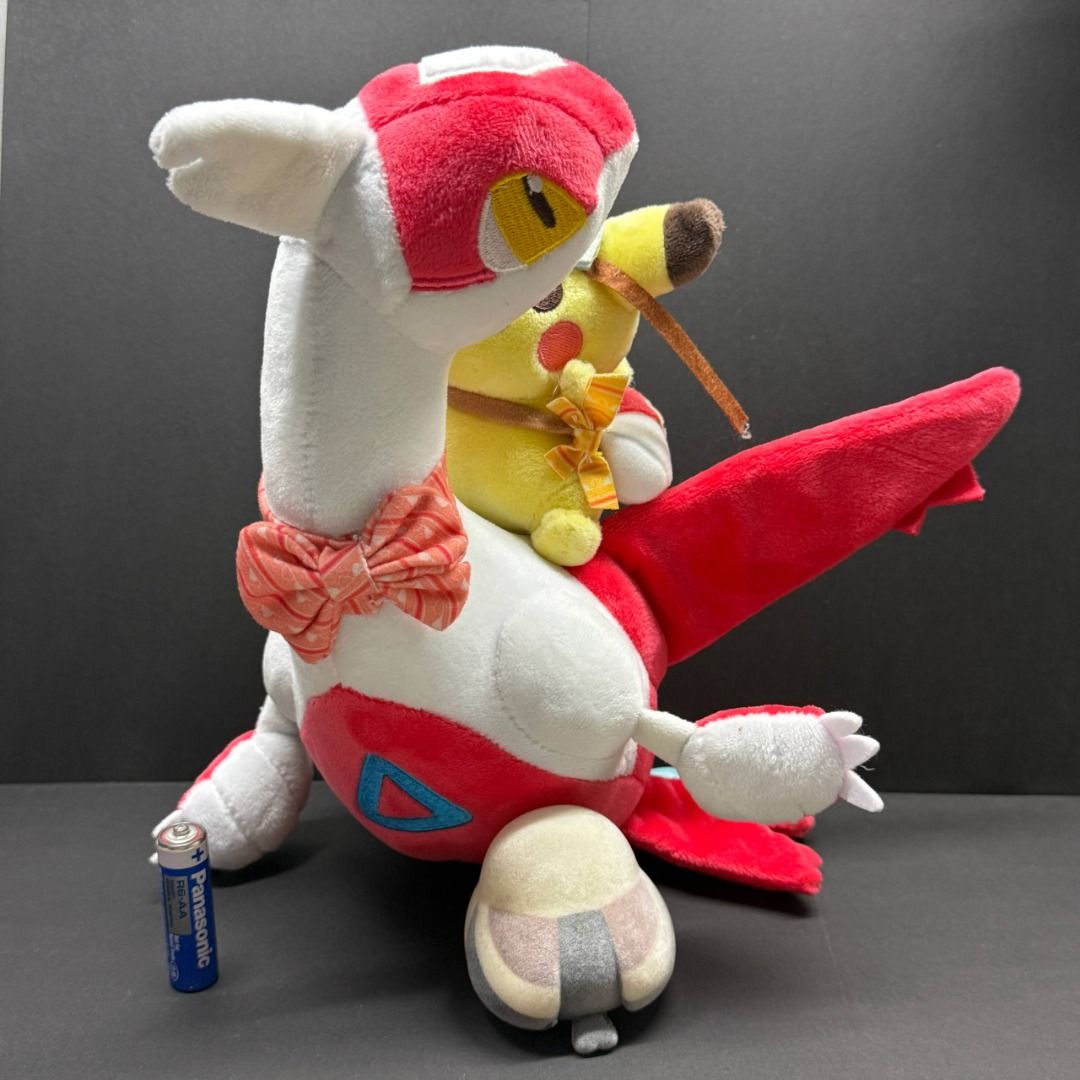 Nintendo Pokemon Center Exclusive Pikachu Riding Latias Plush Mascot ...