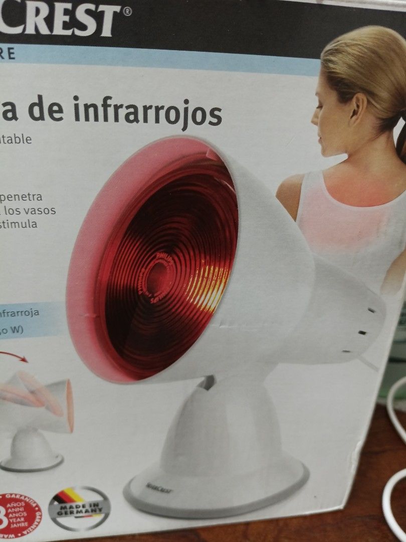 🏷️ Silvercrest Infrared Lamp – 150W Philips Bulb – Made in Germany Working, Health & Nutrition ...