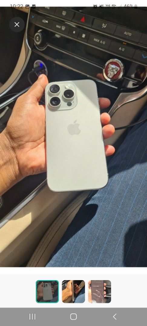 Apple iPhone 15 Pro - Silver - 256GB, Mobile Phones & Gadgets, Mobile ...