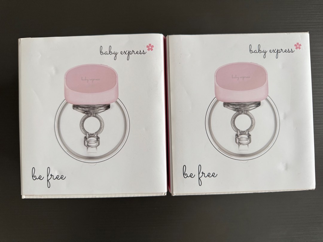Baby Express BE Free Wearable Breast Pump, Babies & Kids, Nursing ...