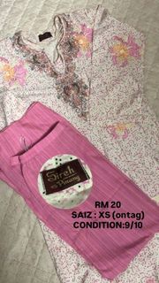 Sireh Pinang Baju Kurung Pahang XS Elegant & Timeless , Women's Fashion ...