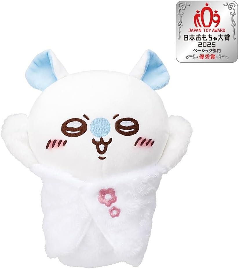 BANDAI I'll be Okkirikiri Kawai! Talking Momonga Chiikawa, Small and ...