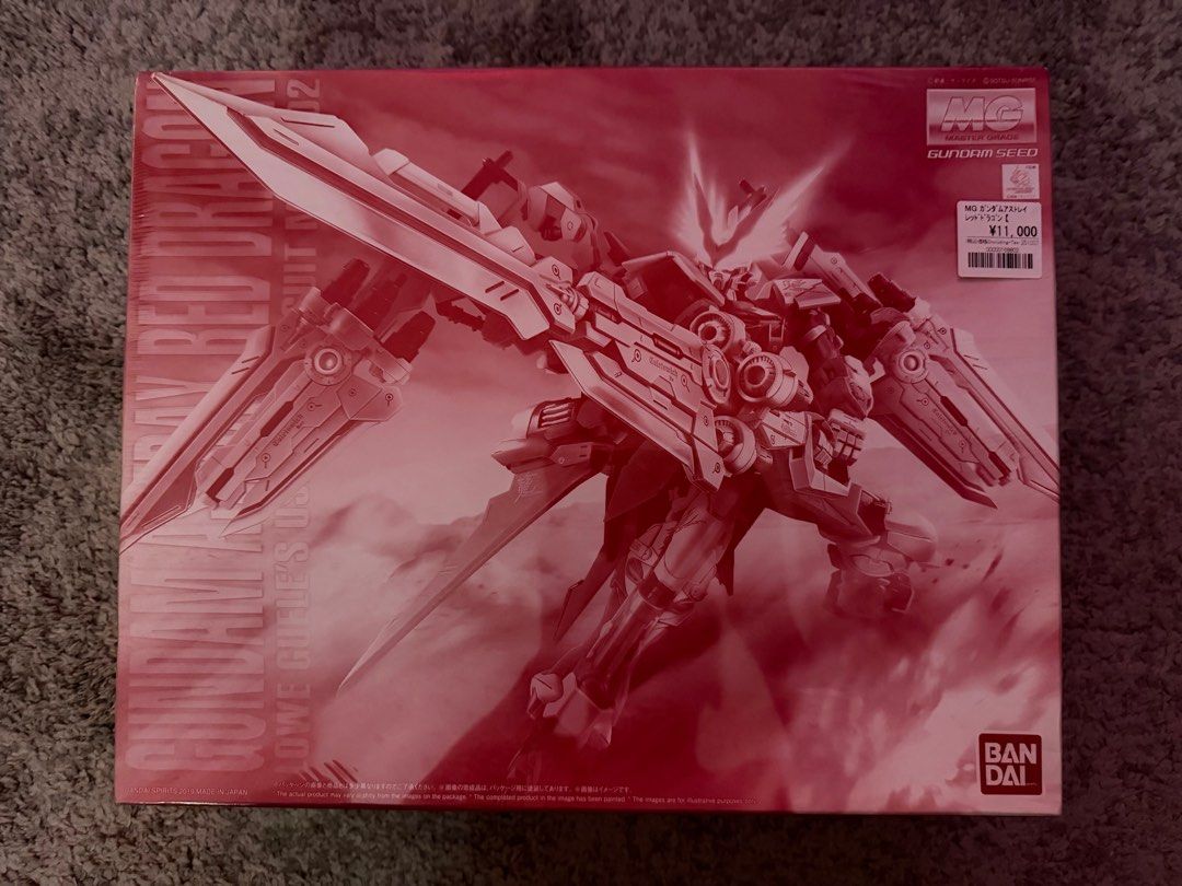 Bandai MG Gundam Astray Red Dragon Model Kit, Hobbies & Toys, Toys ...