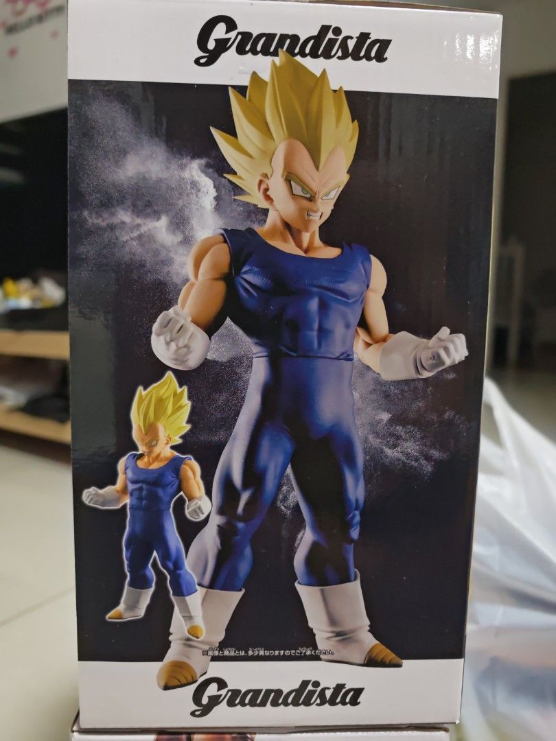 Banpresto Dragon Ball Z Grandista Vegeta Figure, Hobbies & Toys, Toys ...