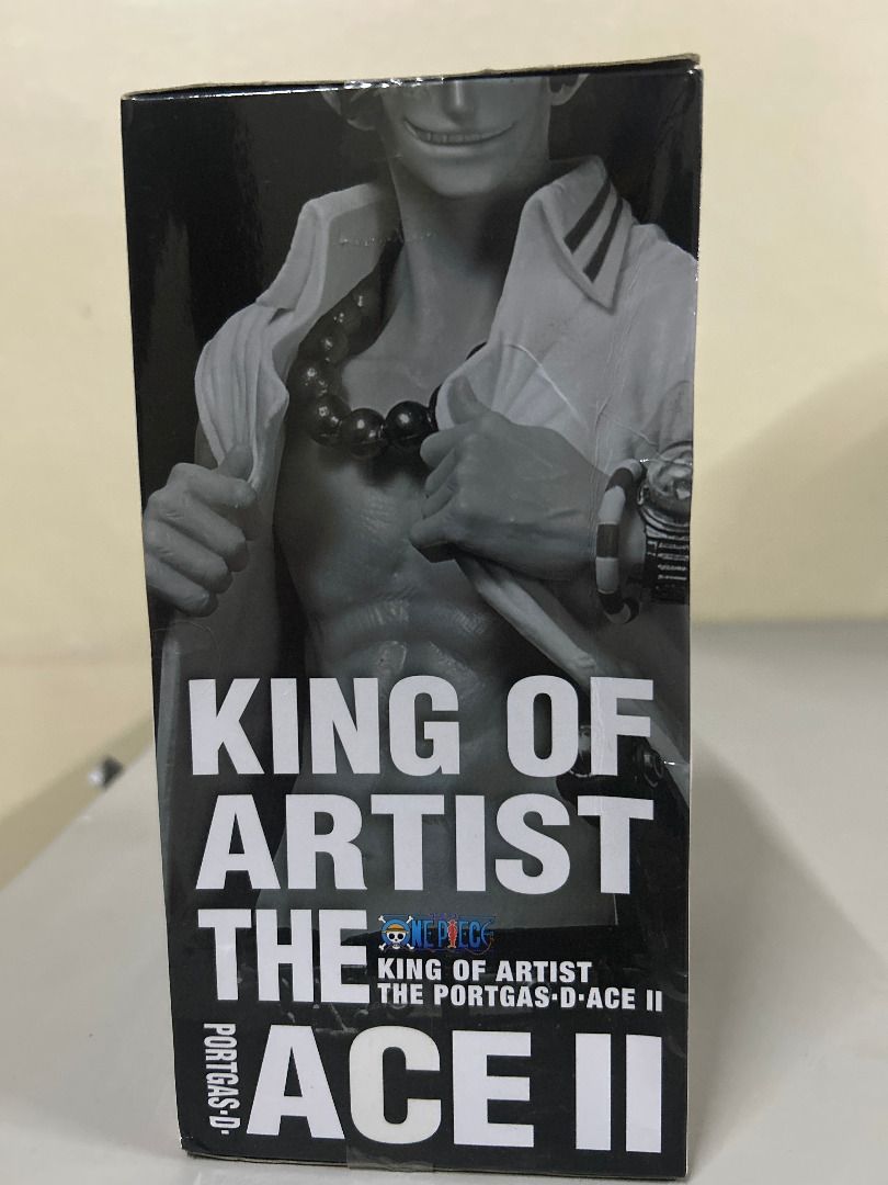 Banpresto King of Artist Portgas D. Ace II Figure (Gold Sticker ...