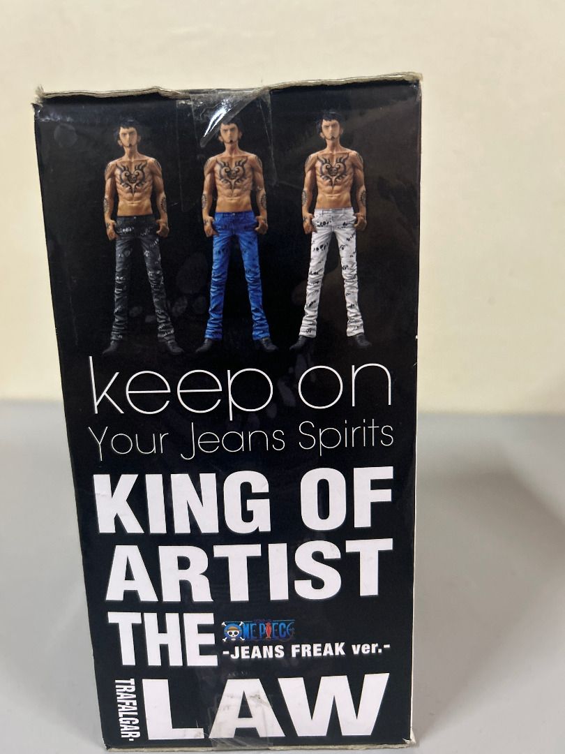 Banpresto King of Artist Trafalgar Law Figure (Gold Sticker), Hobbies ...