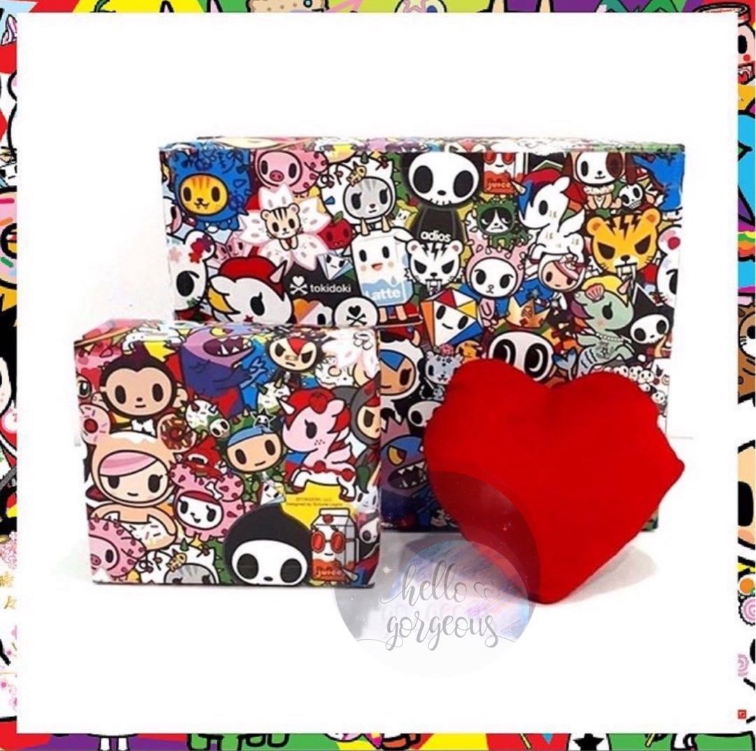Brand New Exclusive Authentic Tokidoki Iconic 2.0 🎁 Gift Wrapping Paper ...