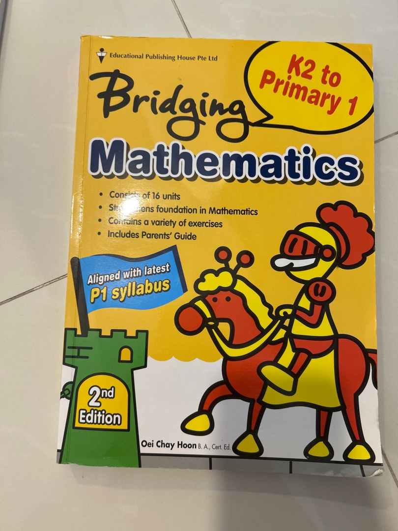 Bridging Mathematics K2 to Primary 1 Workbook, Hobbies & Toys, Books ...