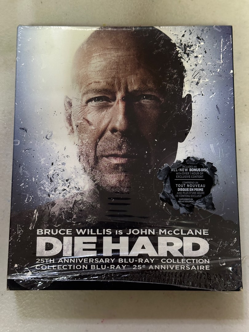Bruce Willis Die Hard 25th Anniversary Collection (Die Hard / Die Hard ...