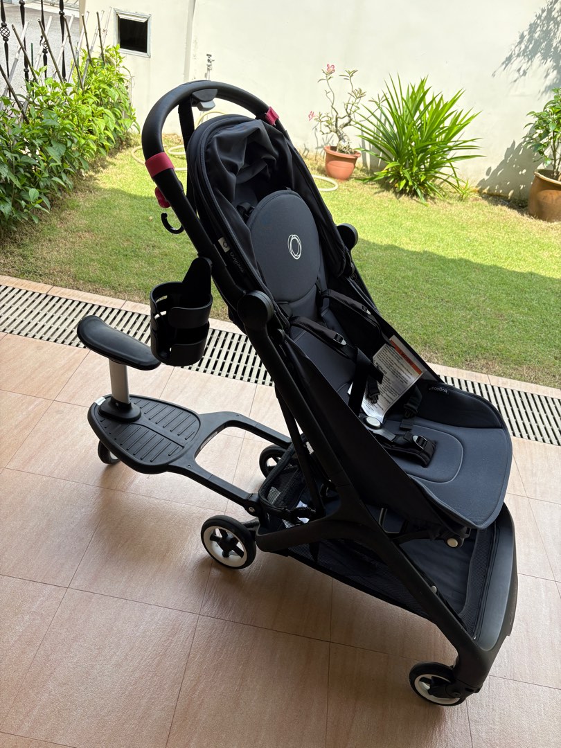 Bugaboo butterfly Stroller with Ride-on Board, Babies & Kids, Going Out ...