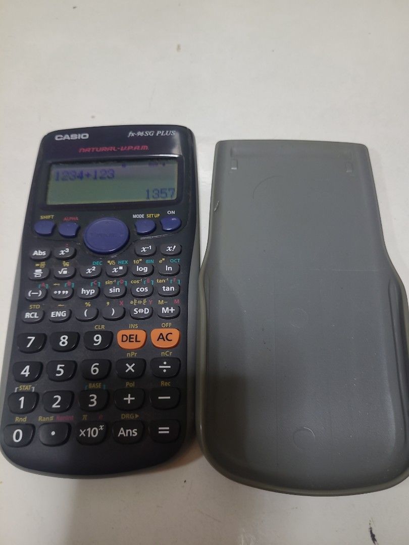 Casio FX-82MS PLUS Scientific Calculator, Hobbies & Toys, Stationery & Craft, Stationery ...