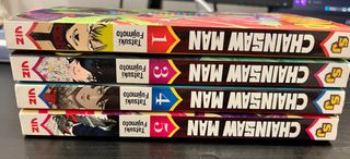 CHAINSAW MAN MANGA VOL 4-6, Hobbies & Toys, Books & Magazines, Comics & Manga on Carousell