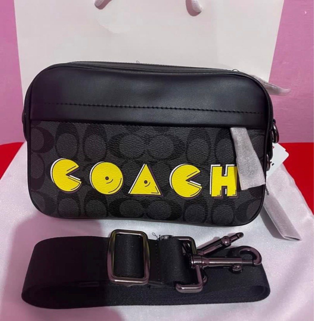Coach x Pac-Man Crossbody Bag - Brand New, Luxury, Bags & Wallets on ...