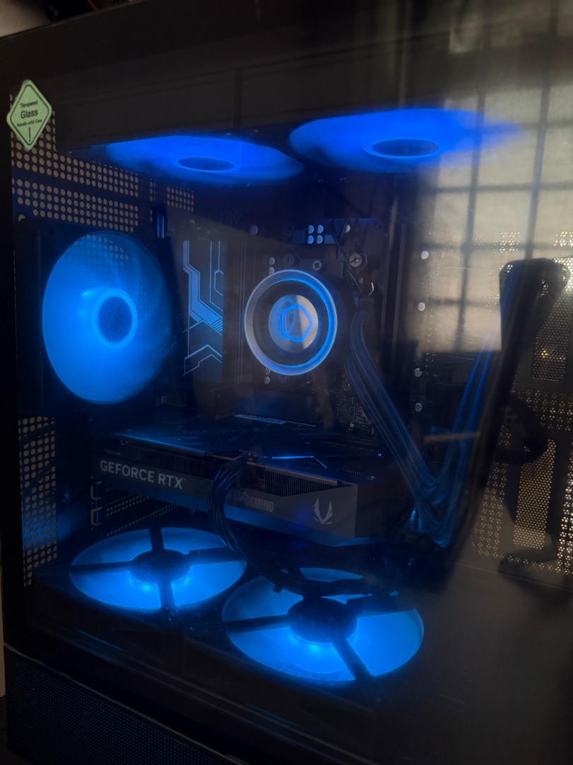 Custom Gaming PC Ryzen 7 with RTX 5060ti, Computers & Tech, Desktops on ...