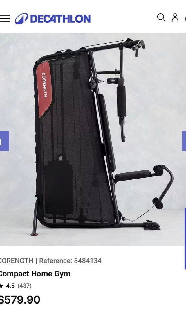 Decathlon Corength Compact Home Gym, Sports Equipment, Exercise ...