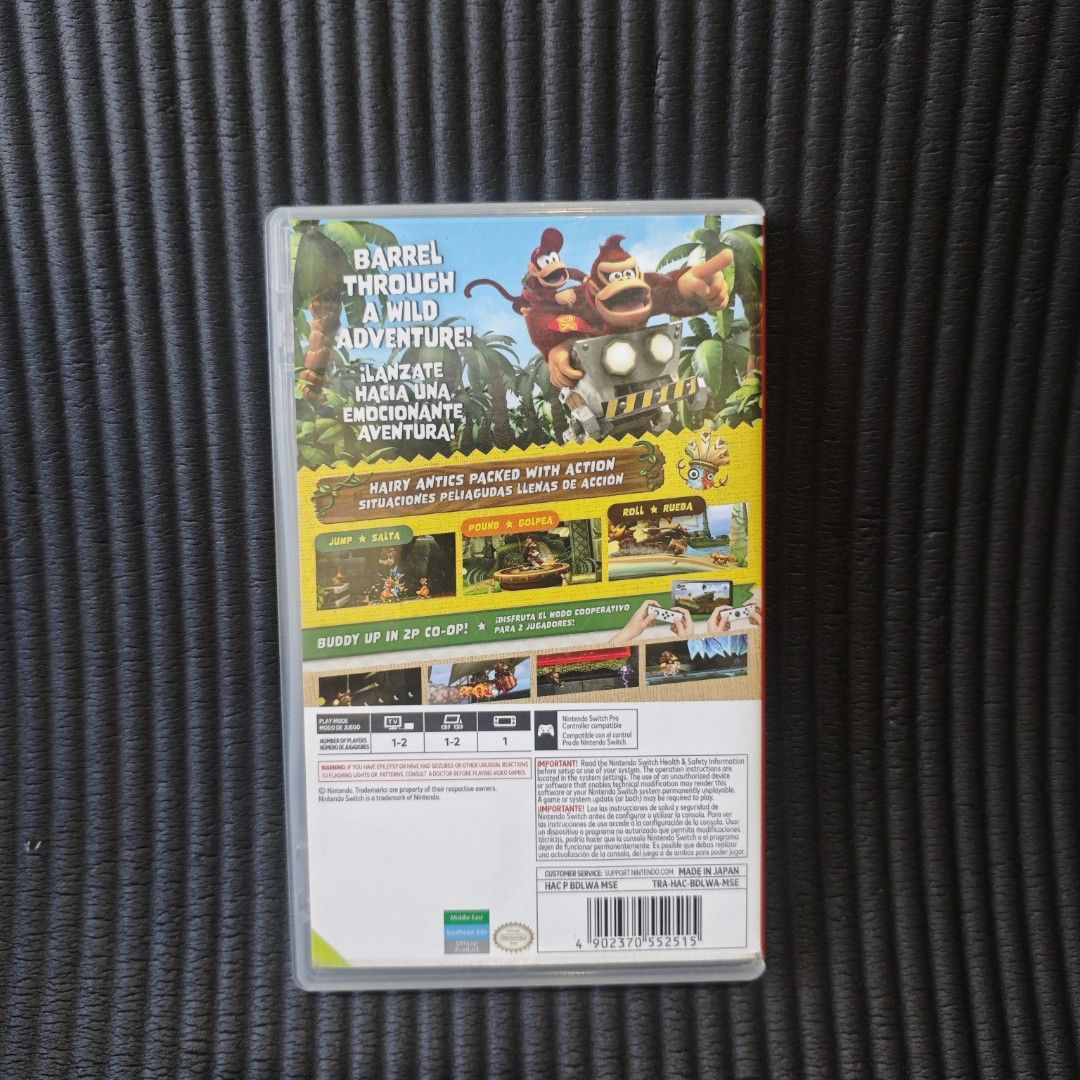 Donkey Kong Country Returns HD Switch Game, Video Gaming, Video Games ...